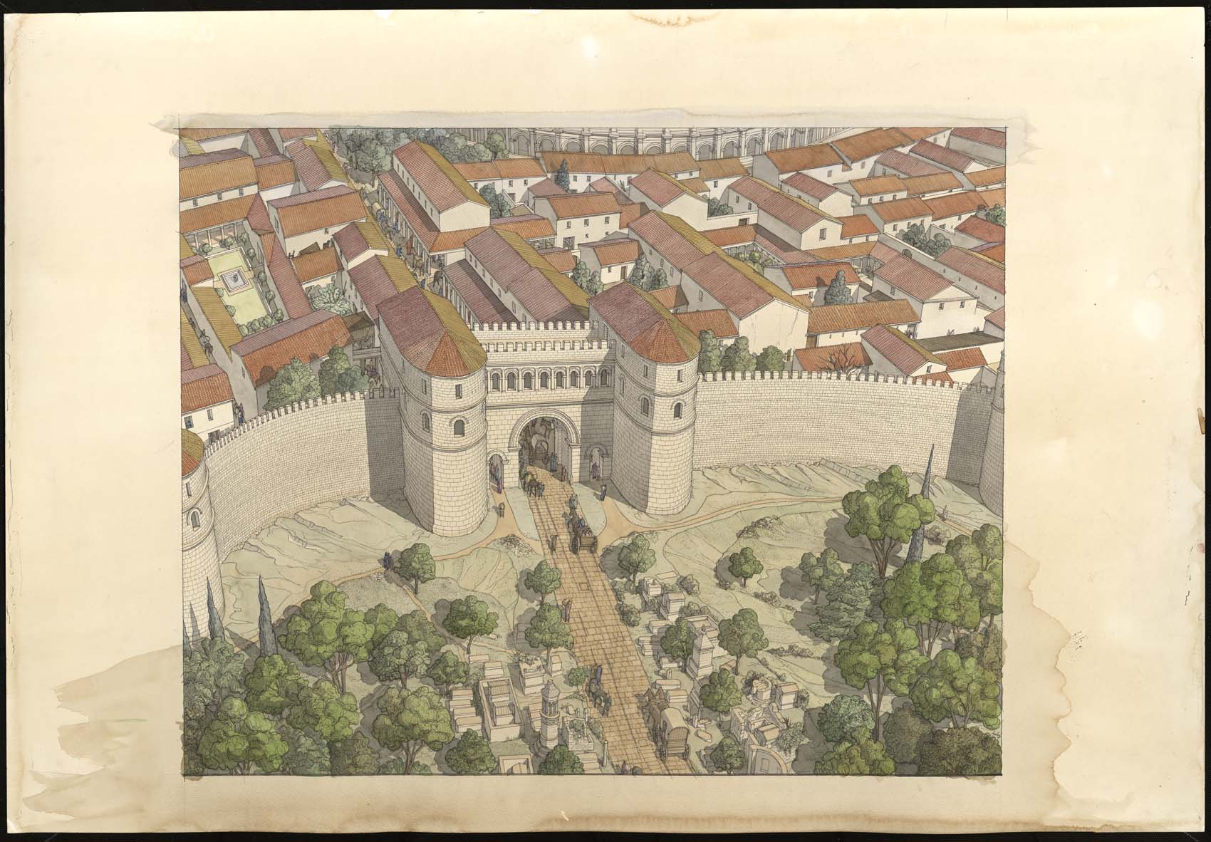Arelate (Arles), the Gate of Augustus - Jean-Claude Golvin