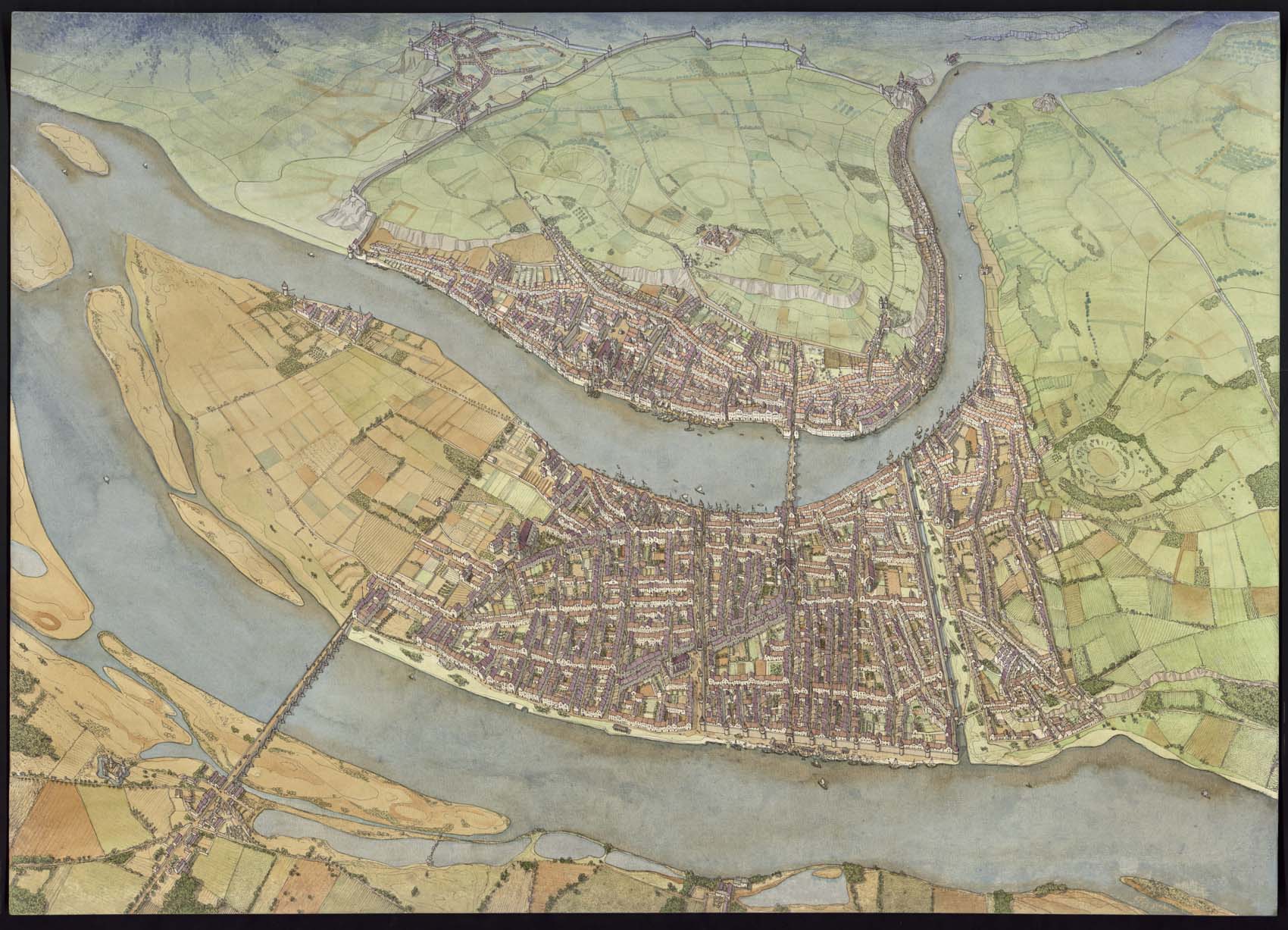 Lyon im Mittelalter - Jean-Claude Golvin