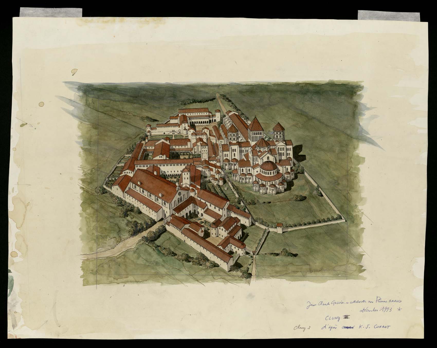 Cluny, la abadía de Cluny III - Jean-Claude Golvin