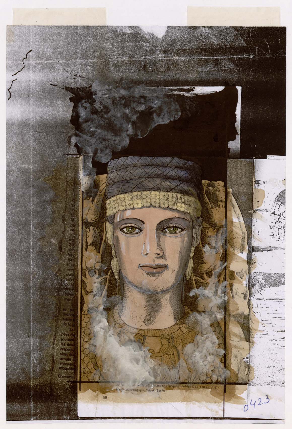 Evokation der Aremis-Statue von Ephesos - Jean-Claude Golvin