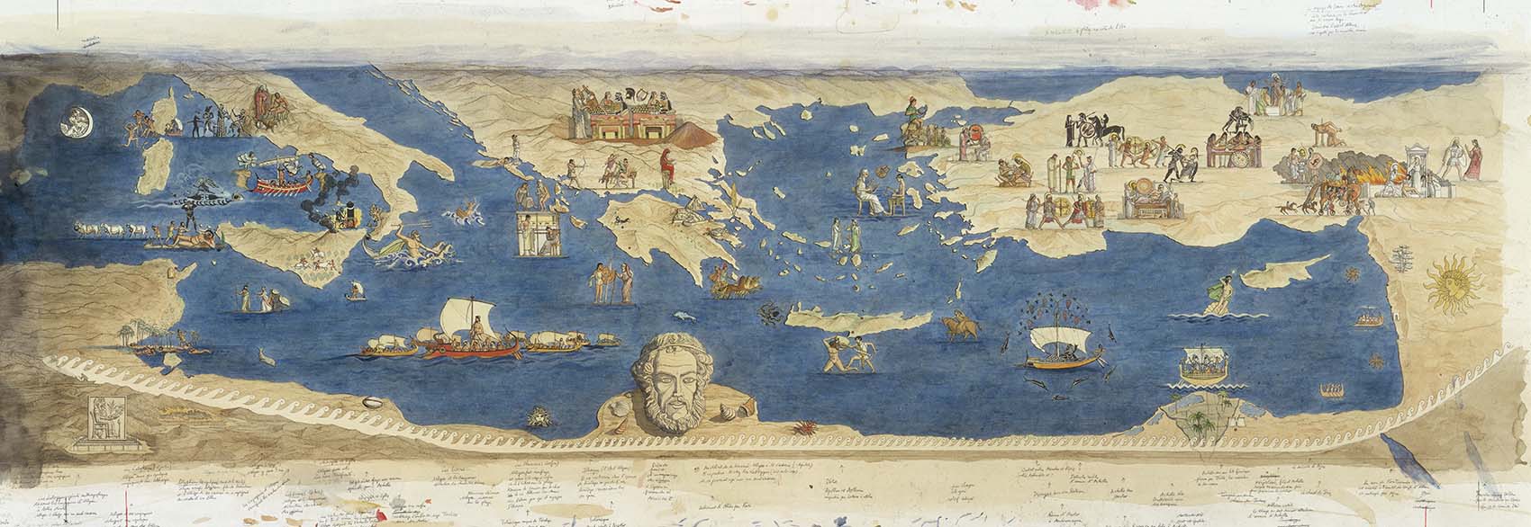 Iconic Map: Ilion, der Weg der Griechen - Jean-Claude Golvin