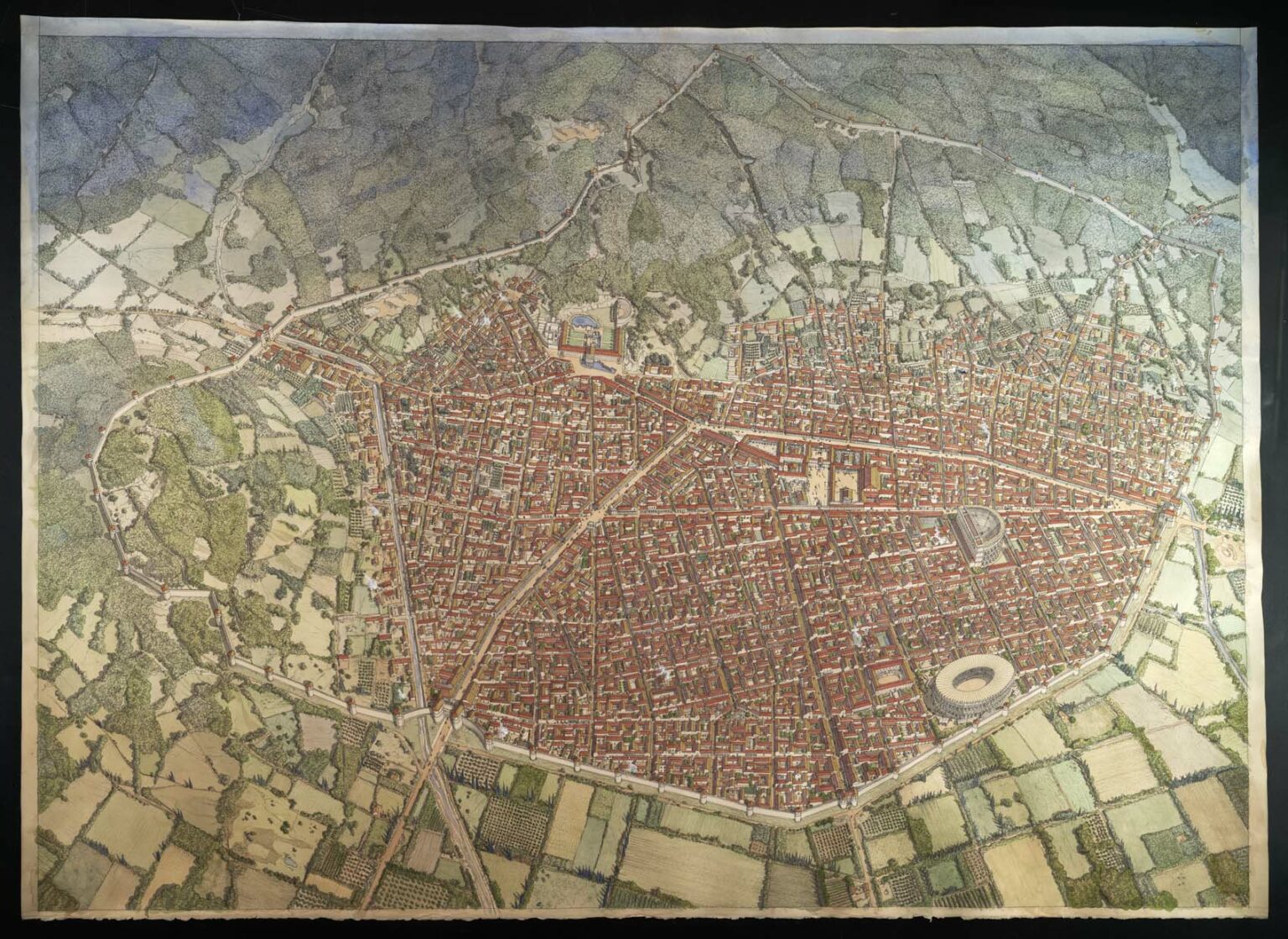 Nemausus (Nîmes) en el siglo II d.C. - Jean-Claude Golvin